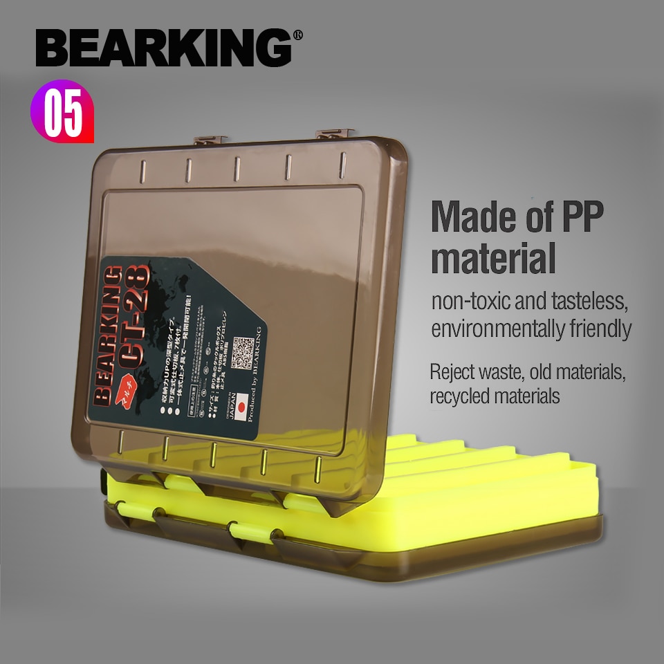 Bearking กล่องสองด้านสําหรับใส่เหยื่อตกปลา | Shopee Thailand