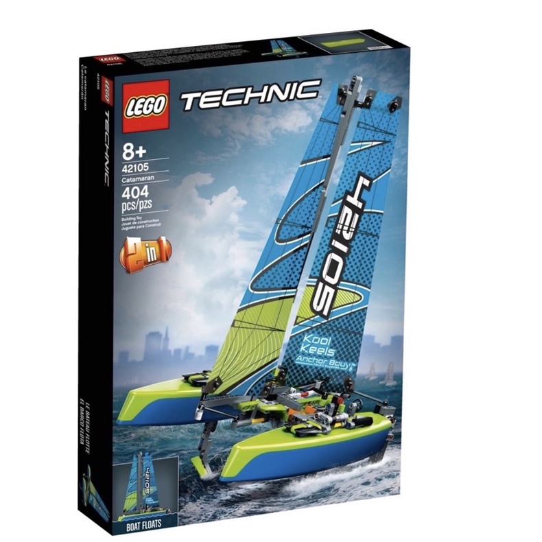 Lego 42105 Technic Catamaran to race power boat 2 in 1 | Shopee Thailand