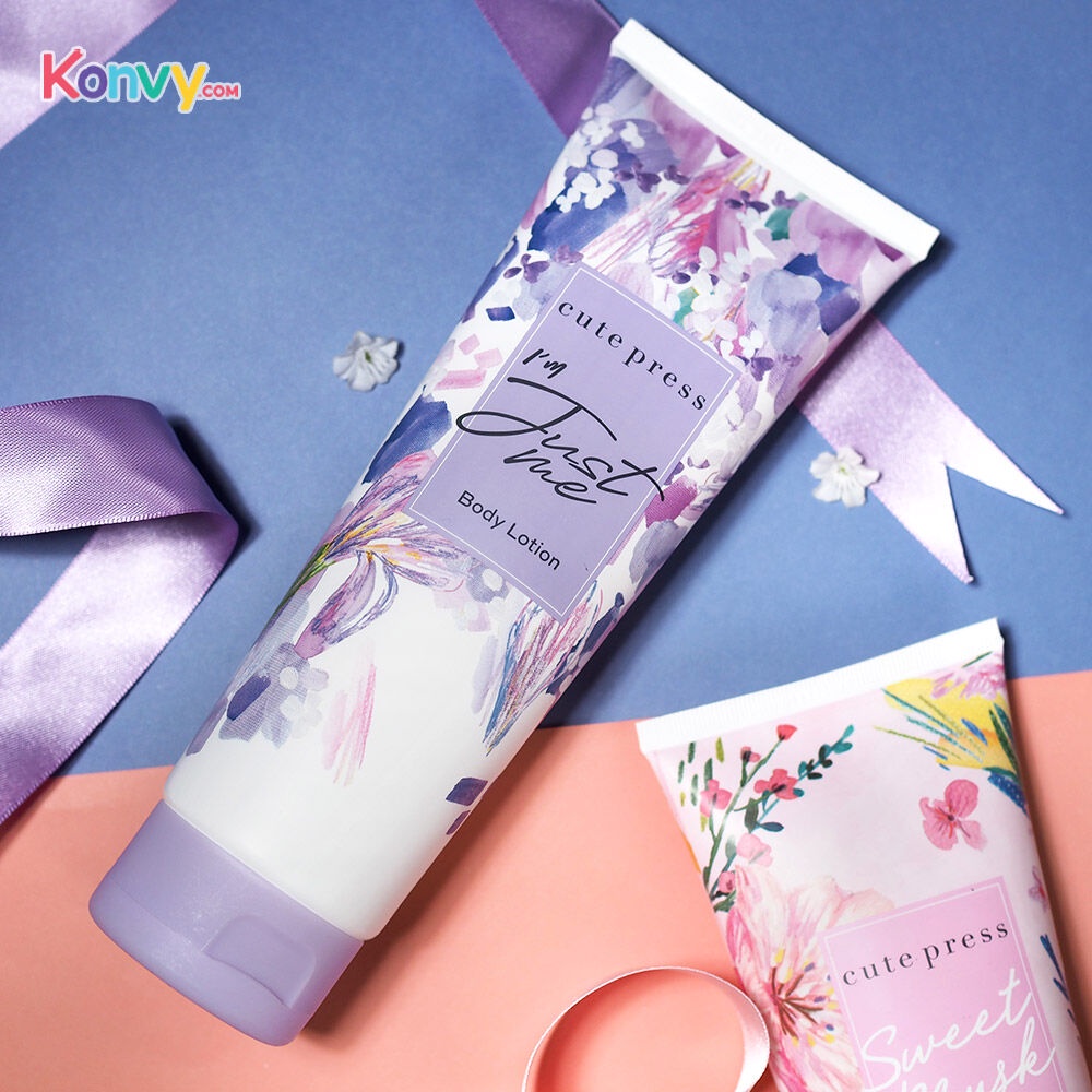 Cute Press Body Lotion คิวท์เพรส โลชั่นบำรุงผิวกาย 250g (Sweet Musk/I ...
