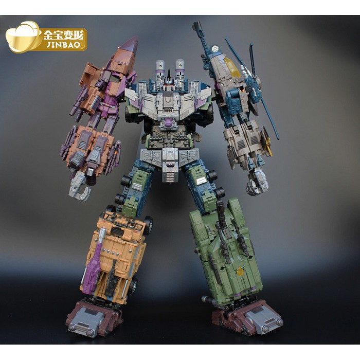 Jinbao DF-02 Oversized KO Warbotron Bruticus (5 in 1) | Shopee Thailand