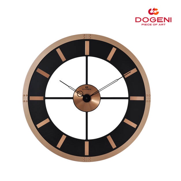 DOGENI Wall Clocks นาฬิกาแขวน [23.5 นิ้ว] รุ่น WNP044RG ขอบตัวเรือนพลาสติก ( สีทองแดง ) | Shopee ...