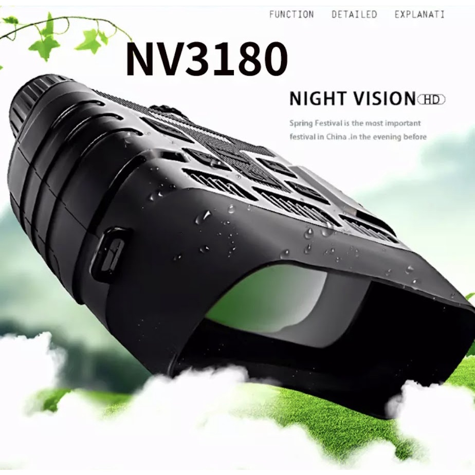 พร้อมส่ง กล้องส่องทางไกล NV3180 สามารถดูกลางคืนได้ ดิจิตอล Night Vision ...