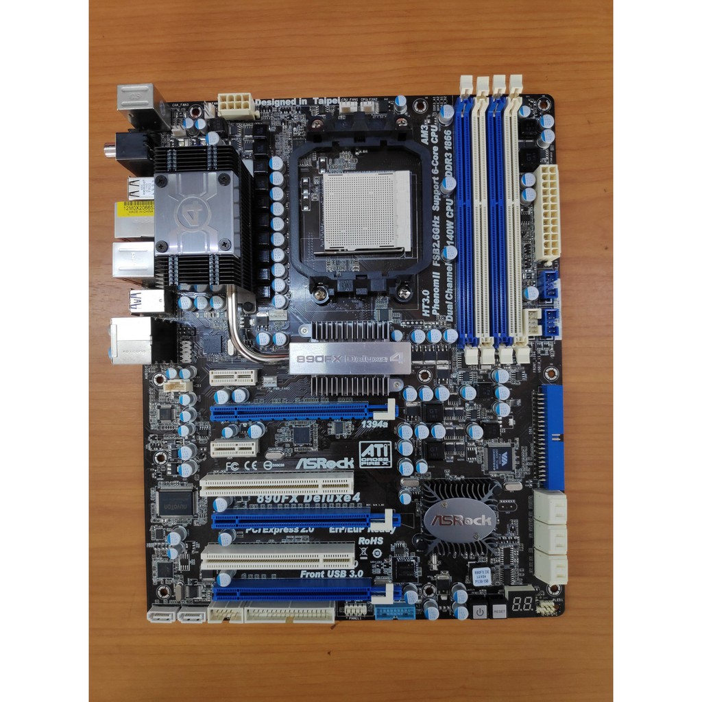 MAINBOARD (เมนบอร์ด) AM3+ ASROCK 890FX Deluxe4 มือสอง | Shopee Thailand