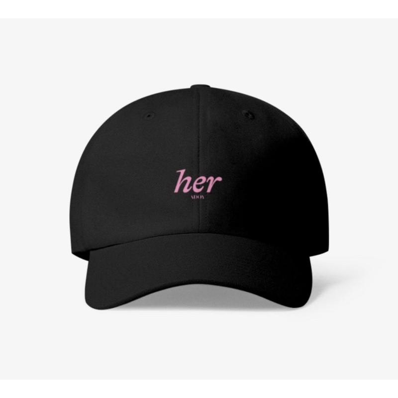 2021 ADOY ‘her’ / ‘baby’ Ball Cap & Camp Cap สีดำ/แดง พรีออเดอร์ ...