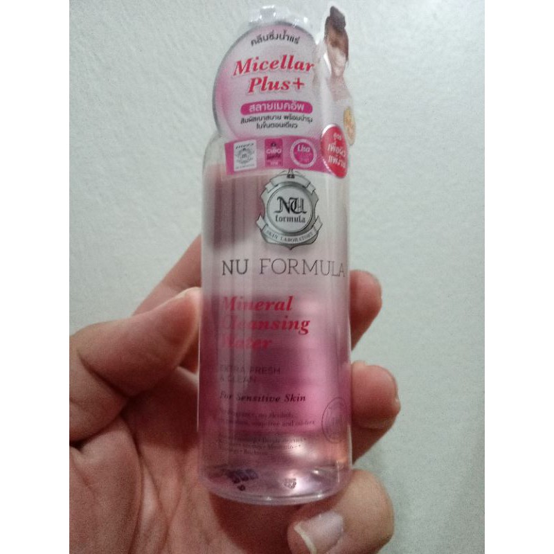 Nu Formula 100ml. Mineral Cleansing Water | Shopee Thailand