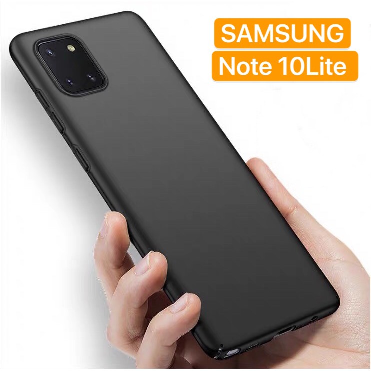 Case Tpu Samsung Galaxy Note10lite เคสซิลิโคนนิ่ม สวยและบางมาก สีดํา
