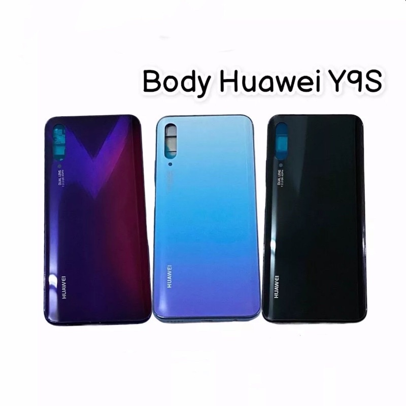 อะไหล่บอดี้ Huawei Y9S เคสกลาง+ฝาหลัง ใหม่ สภาพสวย ฝาหลังHuawei Y9S ...