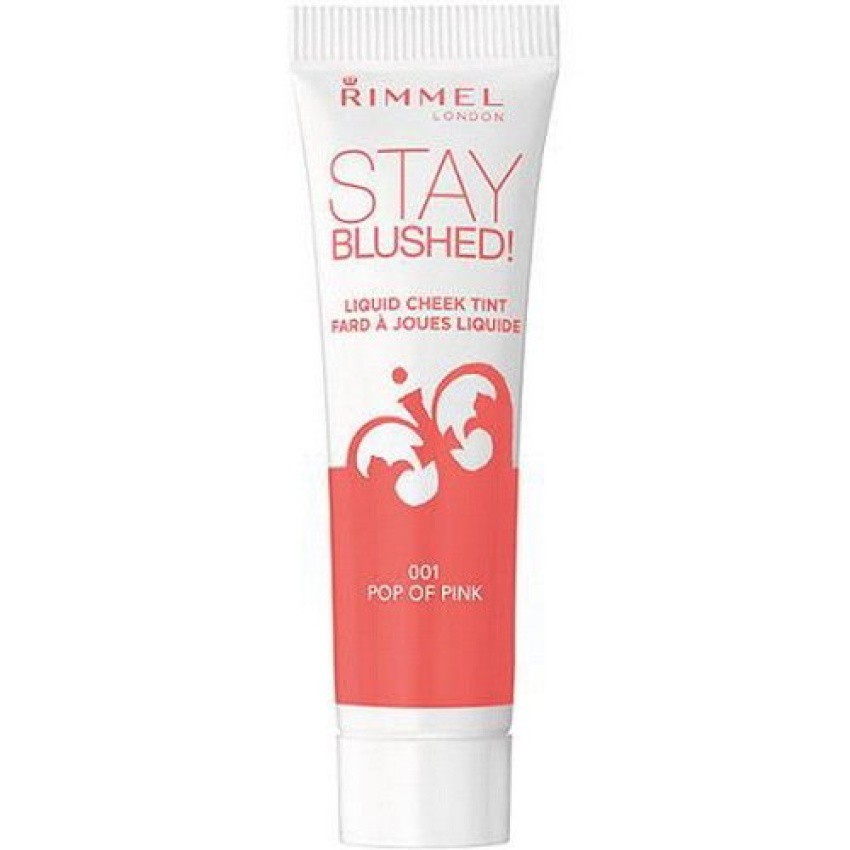 Rimmel stay blushed liquid cheek tint 001 Pop of Pink | Shopee Thailand