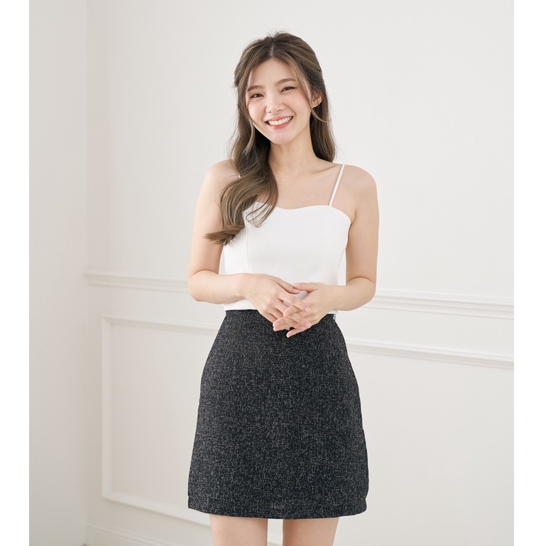Pixie Skirt (Black Wool) | Shopee Thailand