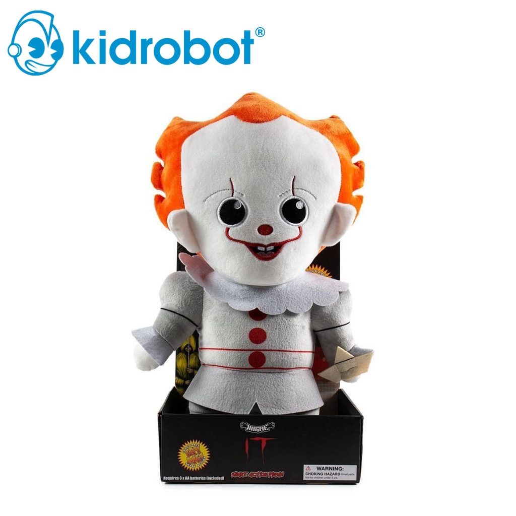 KIDROBOT IT Pennywise HugMe Vibrating Collectible Plush | Shopee Thailand