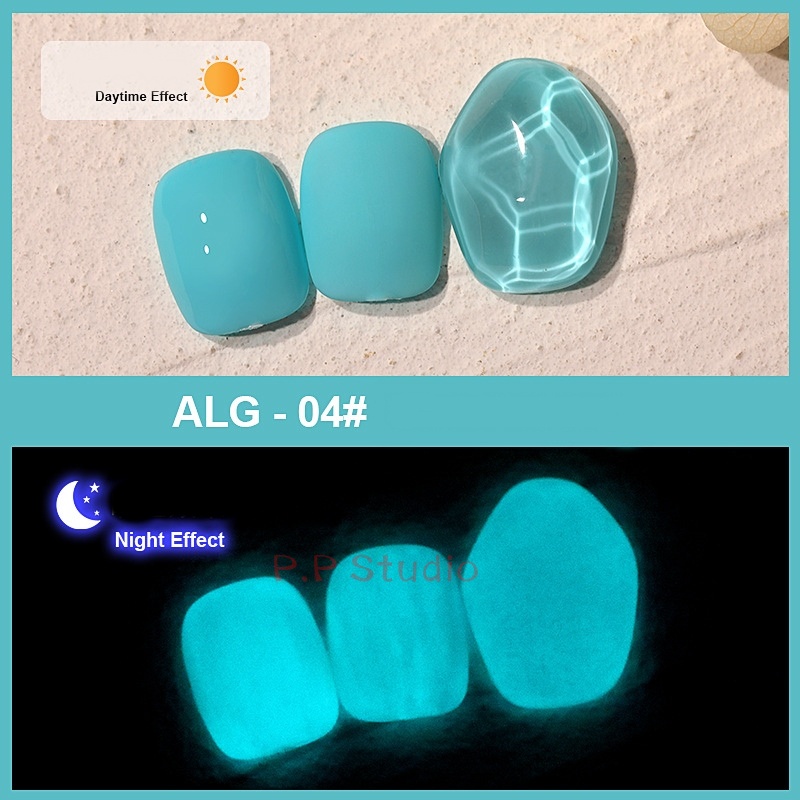 สีเจล AS 15ml. สีเรืองแสง สีทาเล็บเรืองแสง ขวดสีแดง รหัส ALG 01-09 | Shopee Thailand