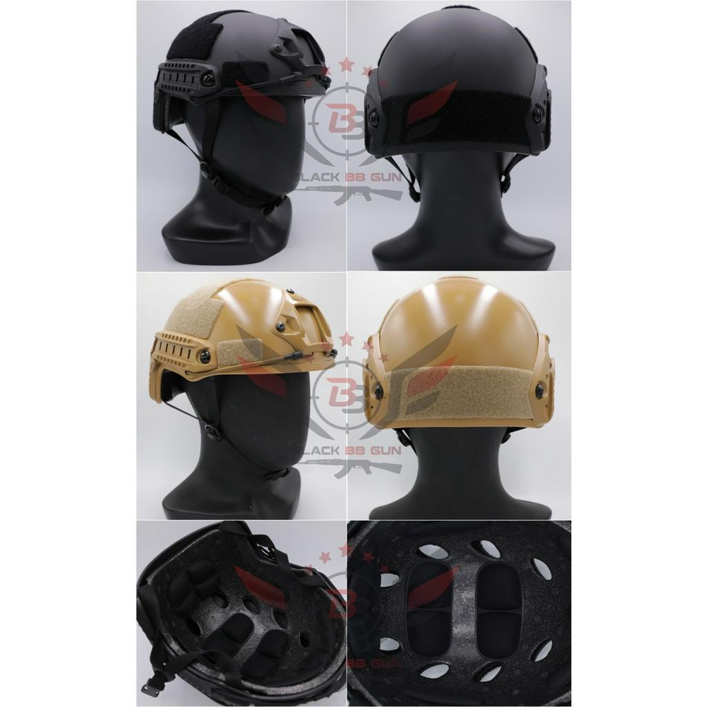 หมวก Fast (หมวกฟาส) (Fast Helmet MH type) รุ่น Strandard Version No ...