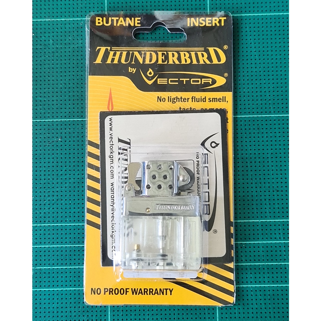 Vector Thunderbird Butane Standard Lighter Insert for Zippo (ตัวถังด้าน ...