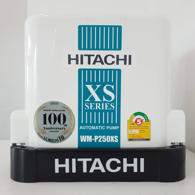 HITACHI ปั๊มน้ำแรงดันคงที่ 250 วัตต์ รุ่น WM-P250XS [รับประกันมอเตอร์ 10 ปี] | Shopee Thailand