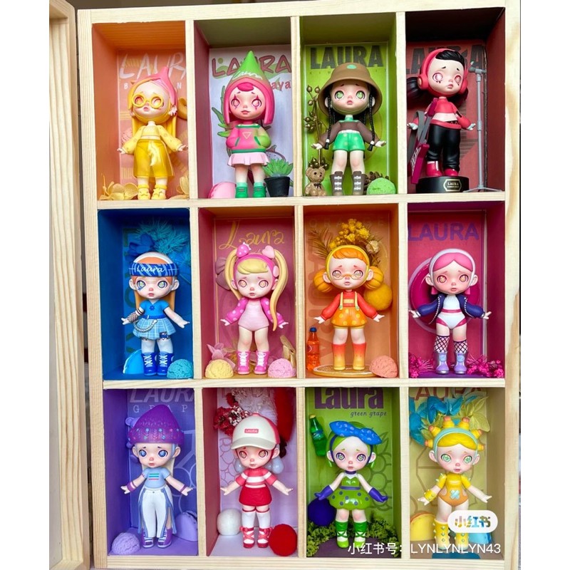 โมเดลตุ๊กตา Laura น่ารักๆ คอลเลคชั่นที่1 by Laura Art x Toycity x youku ...