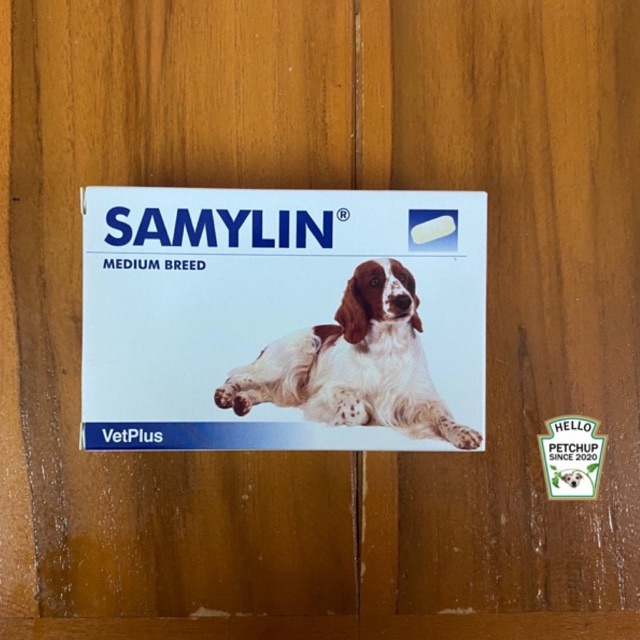 สินค้าของแท้ ฉลากไทย SAMYLIN Medium Breed อาหารเสริมบำรุงตับ สำหรับ ...