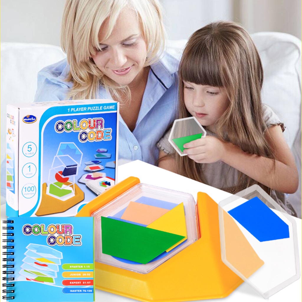 [CHOO] Interesting Color Code Challenging Puzzle Color Code Educational ...