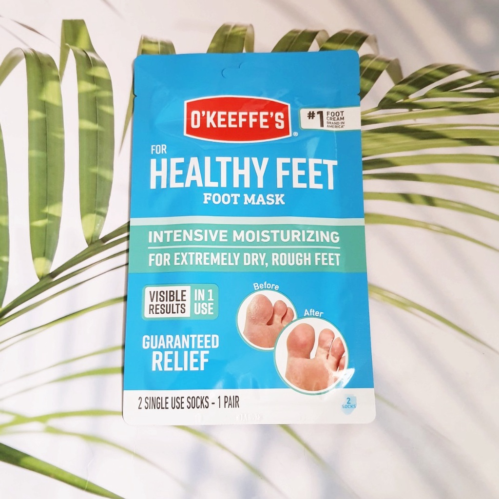มาส์กเท้า แบบใช้ครั้งเดียว For Healthy Feet Intensive Moisturizing Foot ...