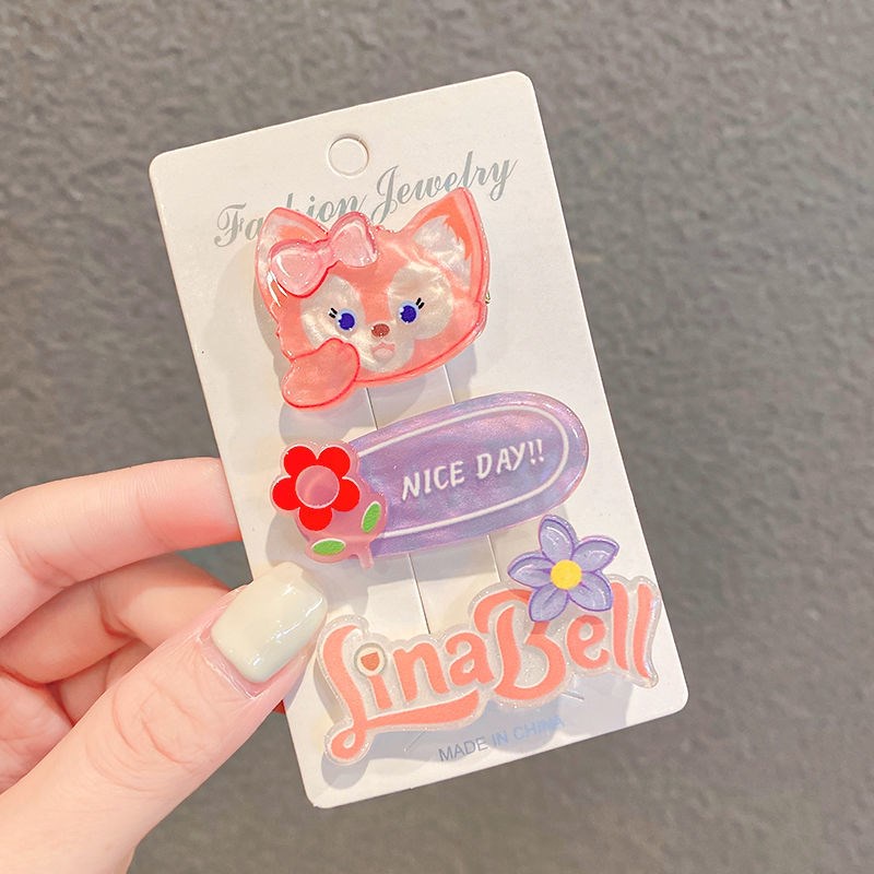 Lingna Belle กิ๊บติดผมหน้าม้า น่ารัก แฟชั่น อุปกรณ์เสริม สําหรับเด็ก ...