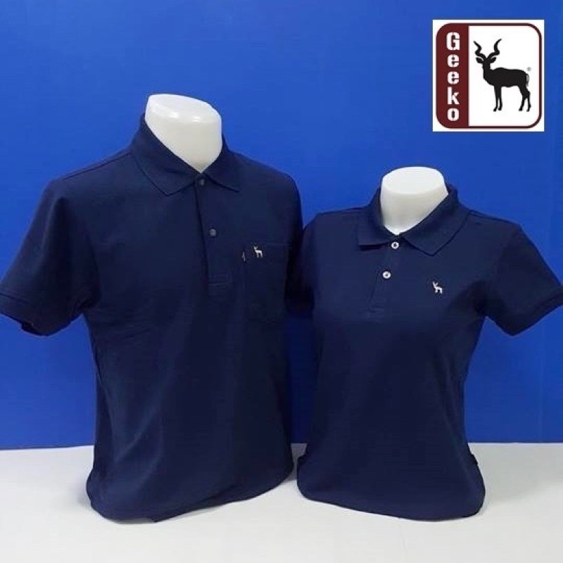 เสื้อโปโลGeekoสีกลมส่วมใส่สบายของแท้100% | Shopee Thailand