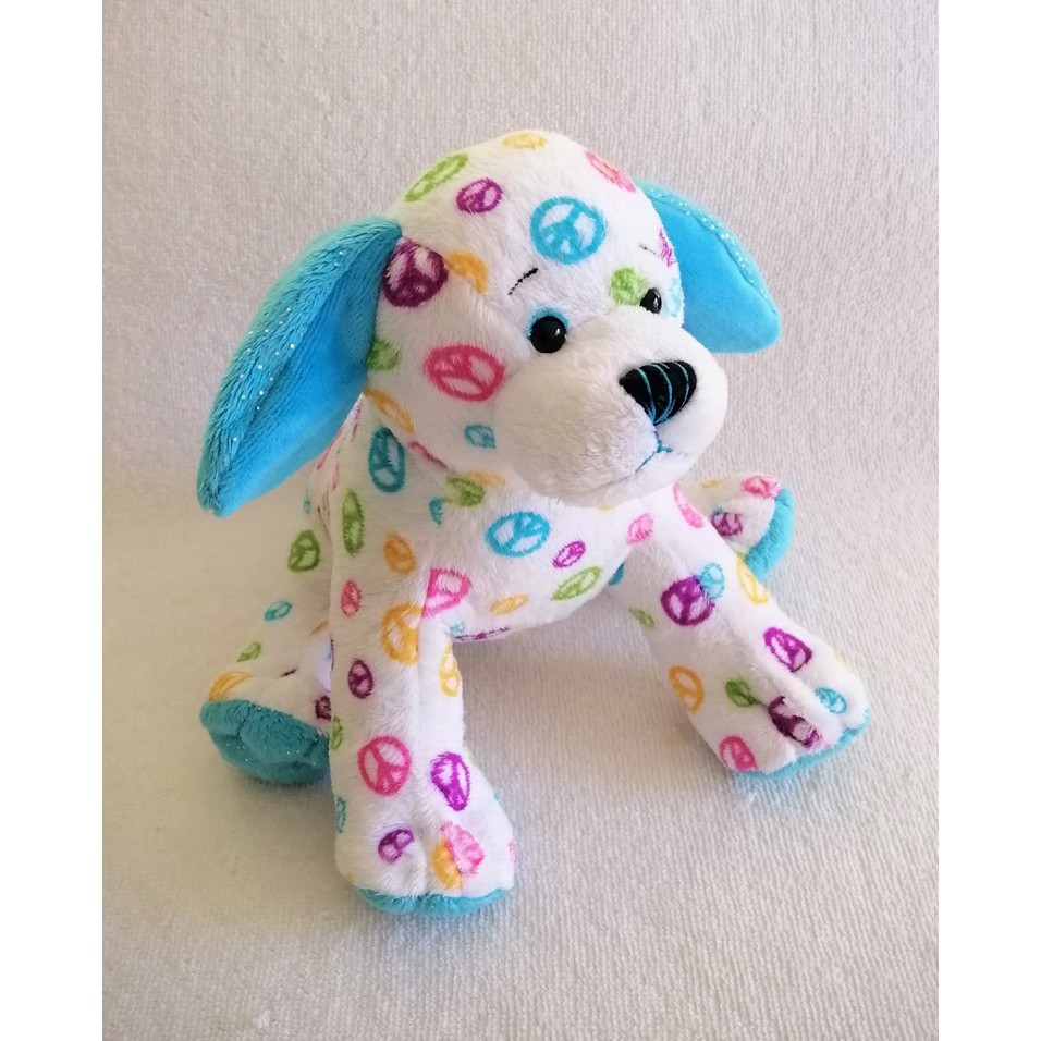 ตุ๊กตามือสอง น้องหมา Ganz HM440 Peace Puppy Dog เท้าถ่วง ก้นถ่วง ขนาด 9 ...