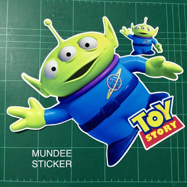 🤖สติ๊กเกอร์ PVC 👾 TOY STORY ติดกระเป๋าเดินทาง | Shopee Thailand