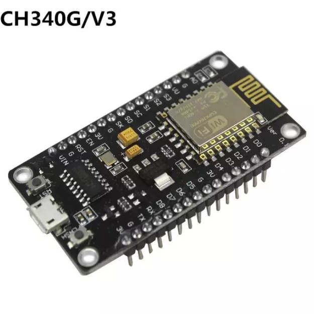 Nodemcu V3 Esp8266 Ch340 Wifi Iot Development Board คอนโทรลเลอร์ พัฒนาบน Arduinoide Arduino Wifi