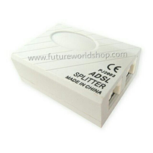 ADSL Splitter แยกสัญญาณเน็ต/โทรศัพท์ | Shopee Thailand