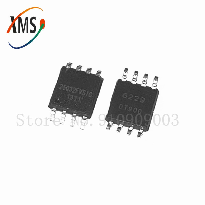 ชิ้นส่วนชิ้นส่วน w25q32fvsig sop8 25q32 ซุป 25q32fvsig sop-8 w25q32fvsig novo e ic ของแท้ ...