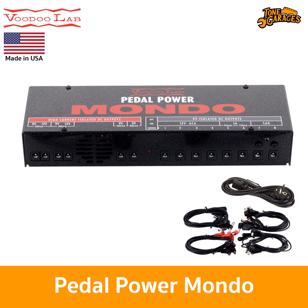 Voodoo Lab Pedal Power MONDO Power Supply สำหรับจ่ายไฟ Pedalboard เอฟ ...