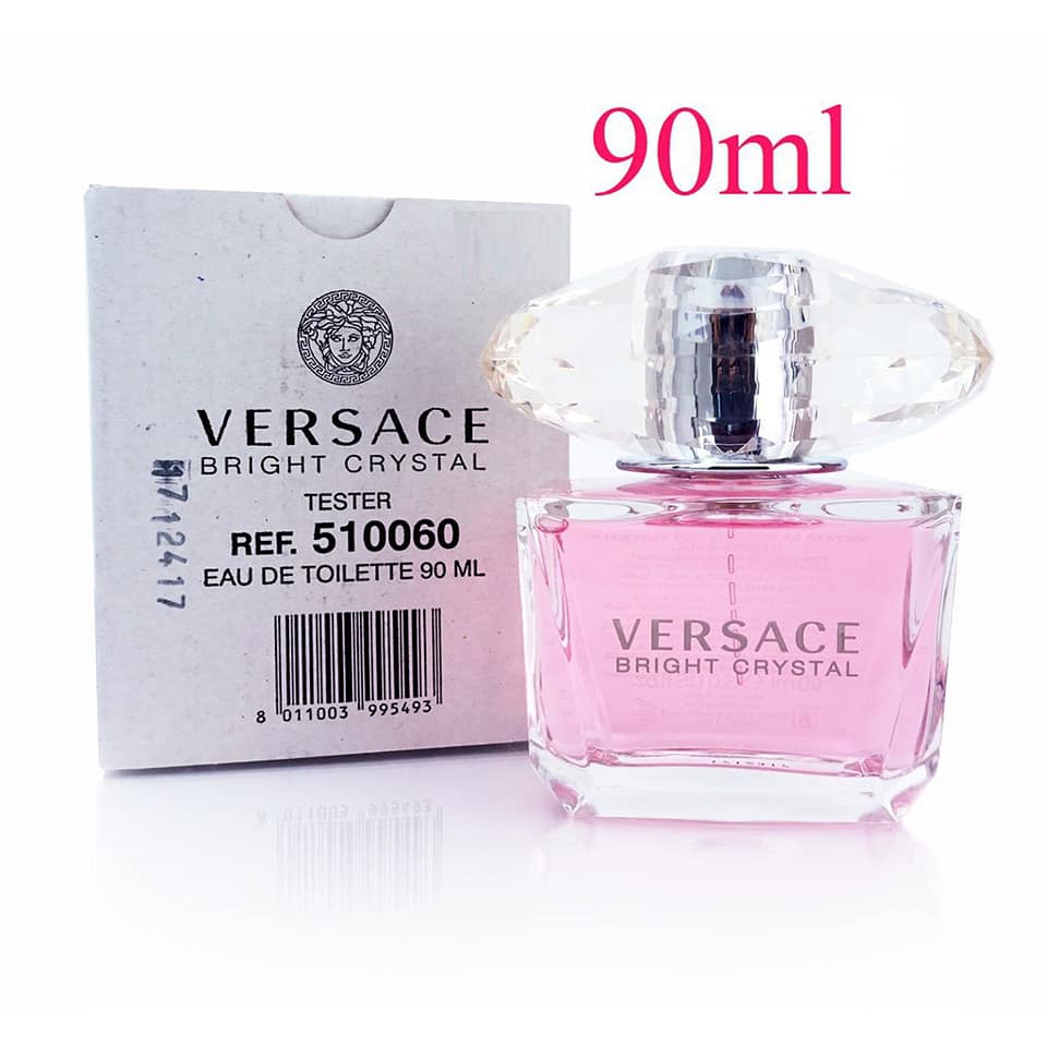 น้ำหอม Versace Bright Crystal edt 90ml (กล่องเทส) | Shopee Thailand