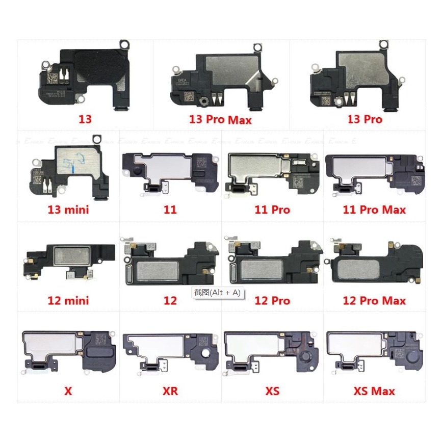 ลําโพงหูฟัง ใช้สำหรับ 11 pro max 12 pro max 13 pro max i11 i12 i13 xs ...