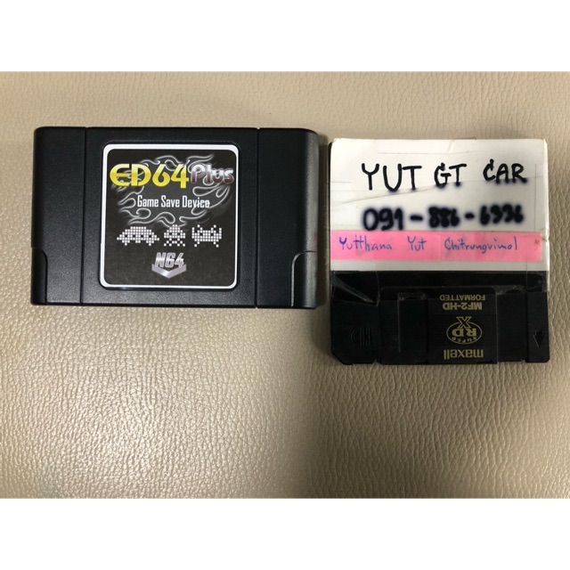 ตลับแฟลซ N64 ED64Plus สามารถเล่นรอม Nintendo N64 ได้ สามารถเพิ่มลดเกม ...