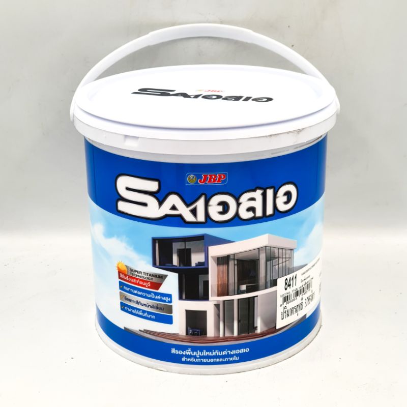 JBP SA สีรองพื้นปูนใหม่กันด่าง บรรจุ 3.5 ลิตร | Shopee Thailand