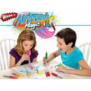 ชุดปากกาพ่นสี Airbrush Magic Pens แบบ10สี พร้อมอุปกรณ์ รุ่น Airbrush ...