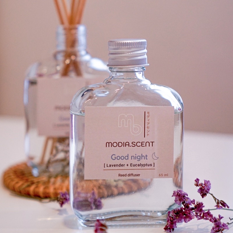 MODIA.SCENT ก้านไม้หอมปรับอากาศ (กลิ่น Good night) Reed diffuser 65 ml ...