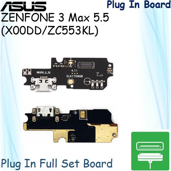 Asus ZenFone 3 Max 5.5 บอร์ดชาร์จ USB พอร์ตเชื่อมต่อแท่นชาร์จ (X00DD ...