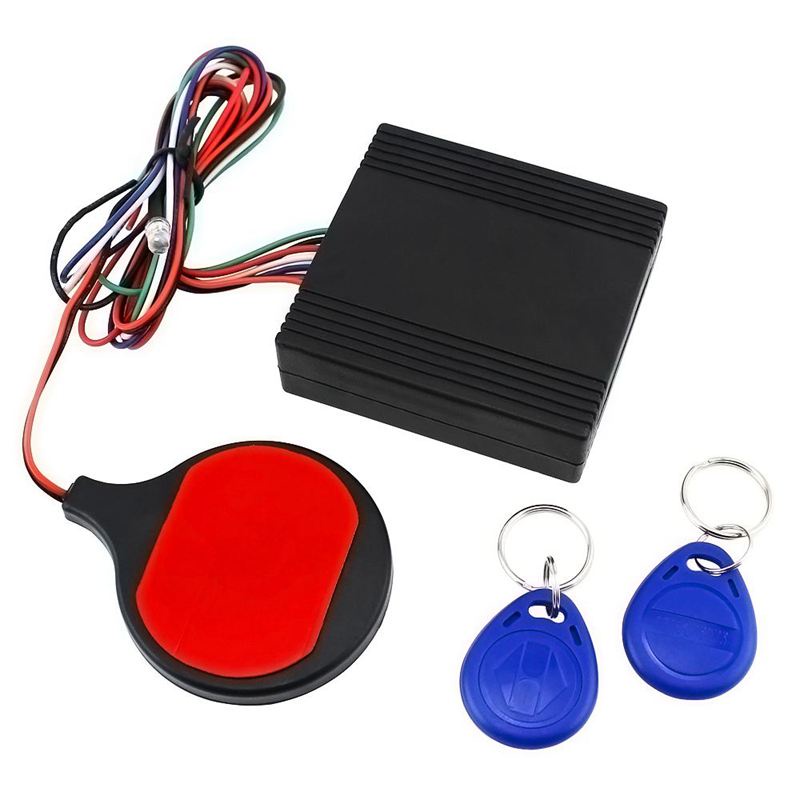 Anti theft Motorcycle lock system with Engine Cut Off immobilizer IC ...