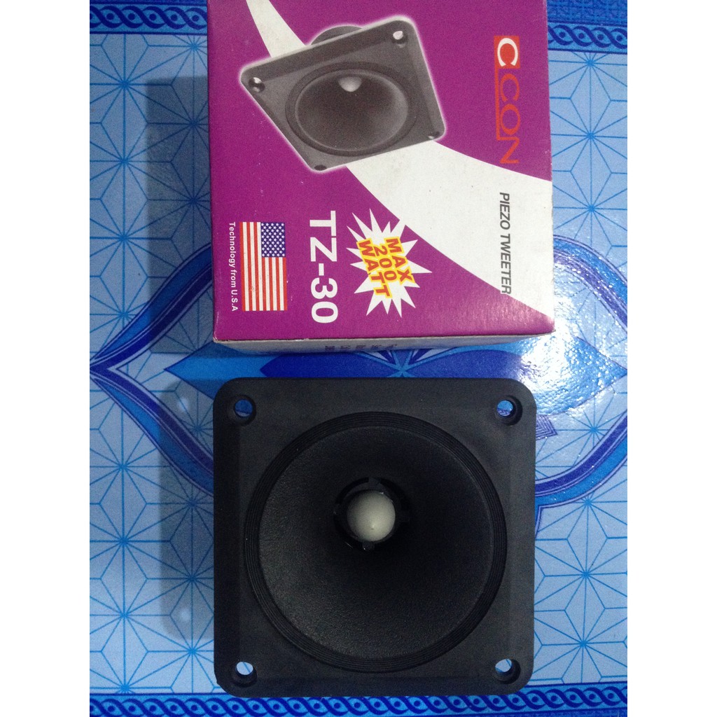 ดอกลำโพงเสียงแหลม DECCON TZ-30 Frequency 5-20 Khz Power 200 Watts 4-8 ...
