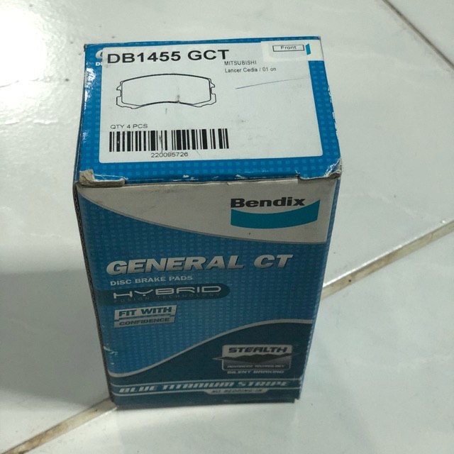 ผ้าเบรค (หน้า) mitsubishi lancer cedia | Shopee Thailand