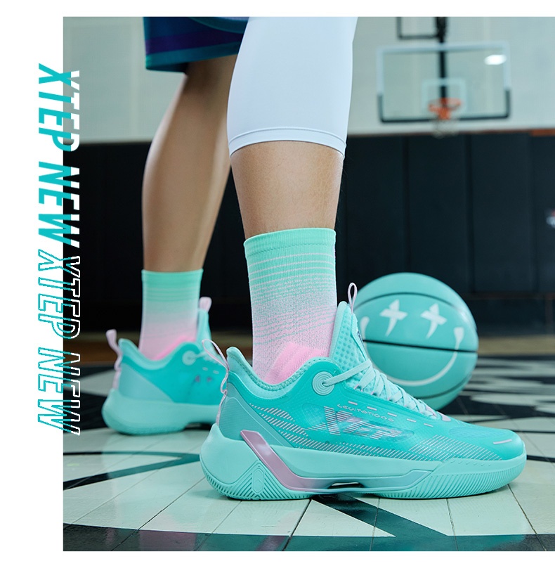 Xtep Jeremy Lin Levitation 6.0 รองเท้ากีฬา รองเท้าบาสเก็ตบอล ระบายอากาศ ...