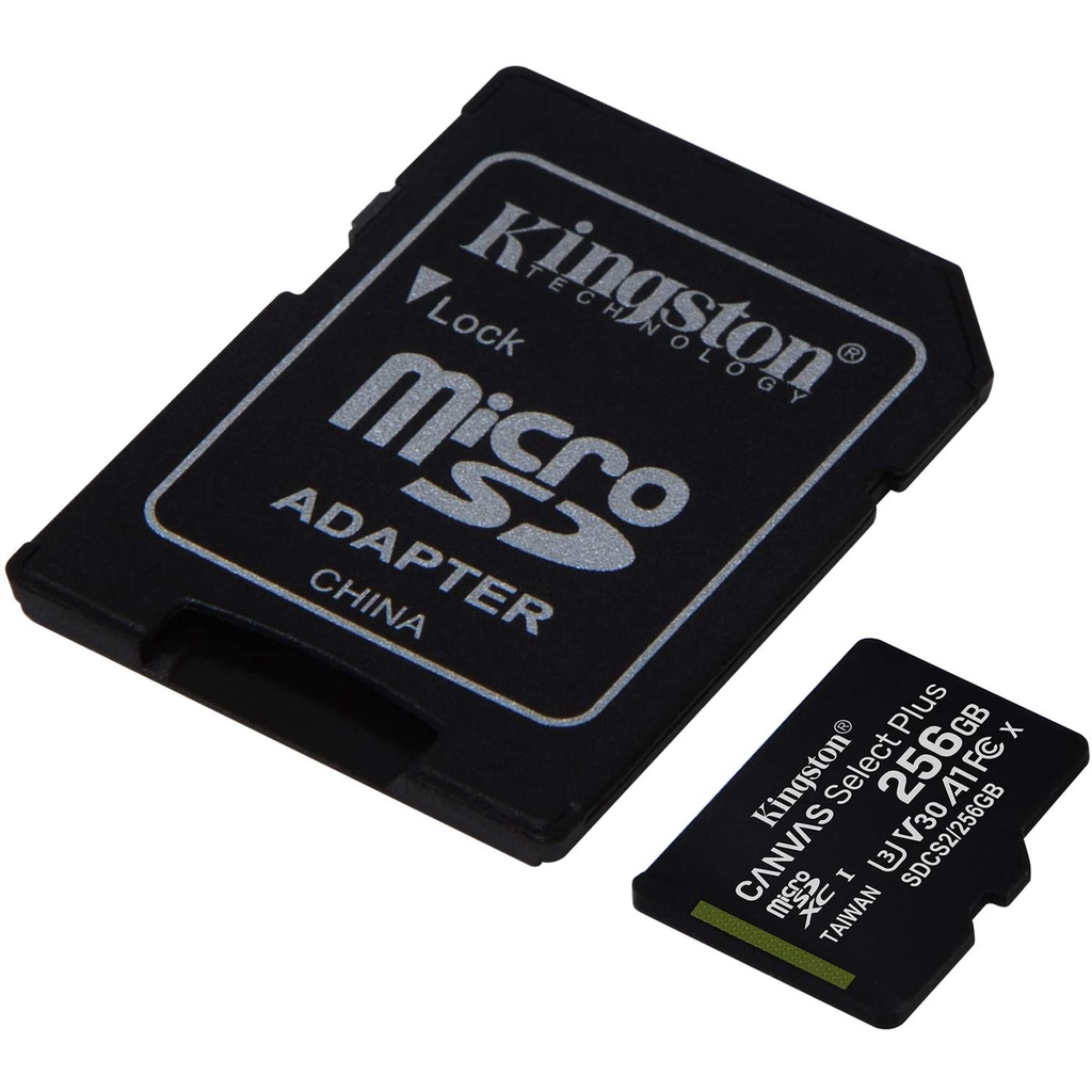 ของแท้ 256 GB MICRO SD CARD (ไมโครเอสดีการ์ด) KINGSTON CLASS 10 (SDCS2 ...