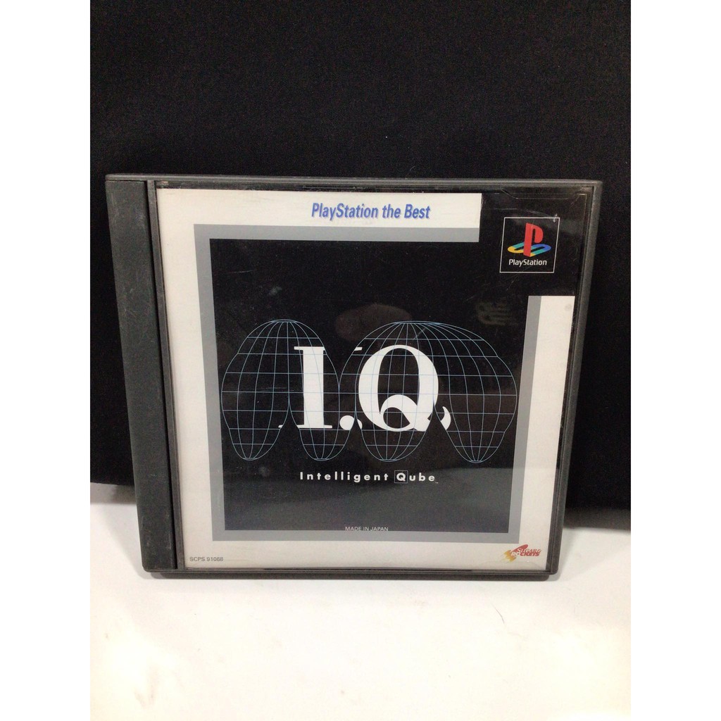 แผ่นแท้ [PS1] I.Q - Intelligent Qube (Japan) (SCPS-10029 | 91068) I.Q ...