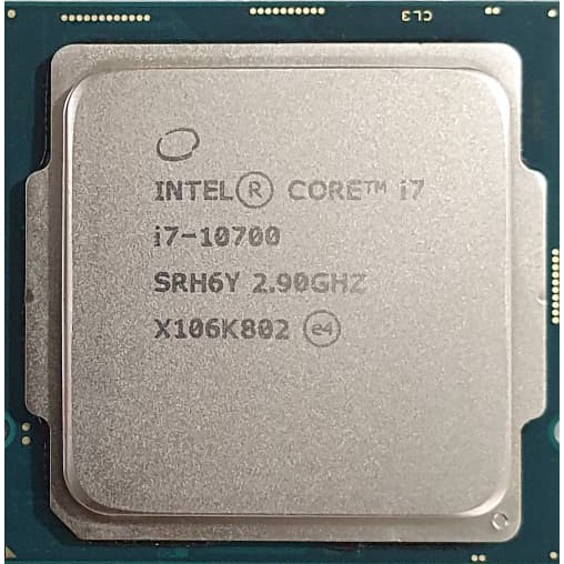 LGA 1200 CPU I7-10700 2.9 GHz. Cores: 8 Threads: 16 | Shopee Thailand