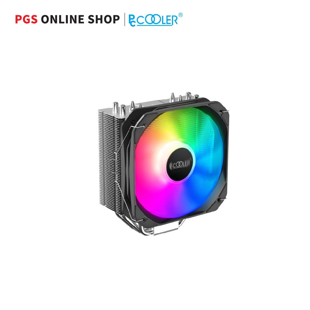 PCCooler GI-PALADIN 400 ARGB(พัดลมระบายความร้อน) AirCooling 4Hpipe ARGB TDP 200W สินค้ารับประกัน ...