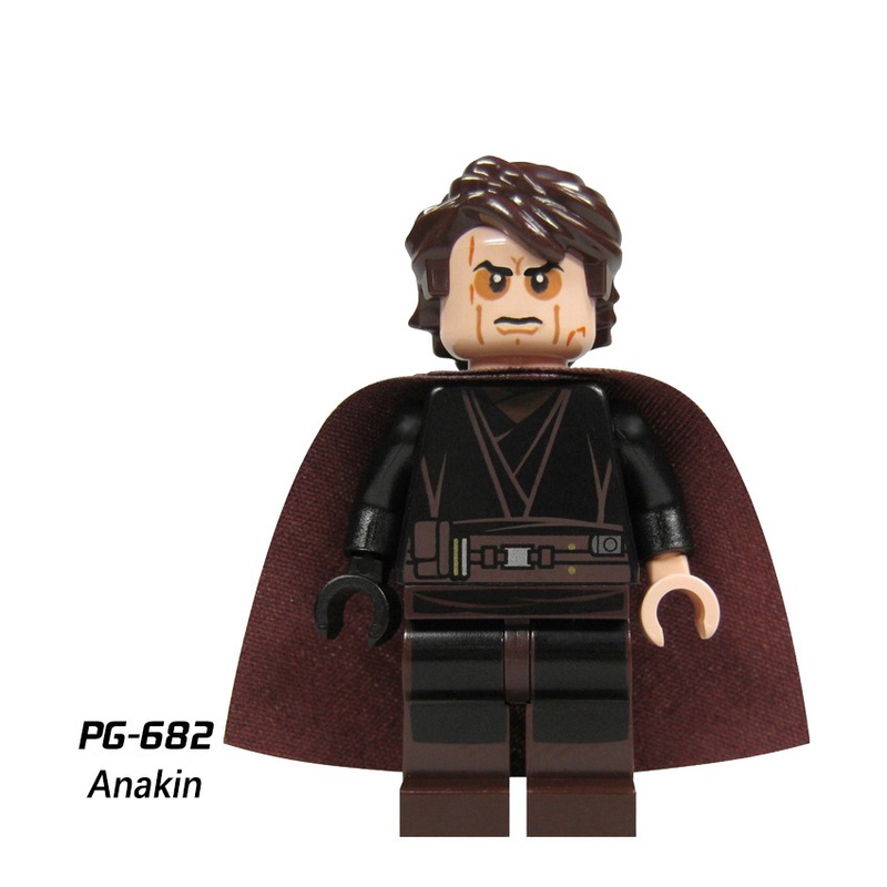 Luke Minifigures Tarkin Han Solo Anakin Obi-Wan Satele Shan Aayla ...