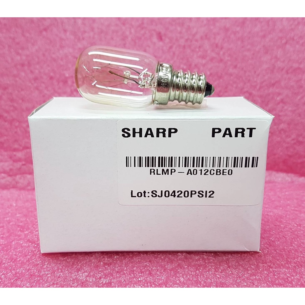 อะไหล่แท้ศูนย์/หลอดไฟตู้เย็นชาร์ป/SHARP/LAMP/เกลียวเล็ก/220V/10W/RLMP ...