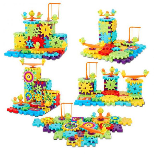 DIY Magical Blocks ตัวต่อฟันเฟืองสุดแสนมหัศจรรย์ ชุด 82 ชิ้น | Shopee ...
