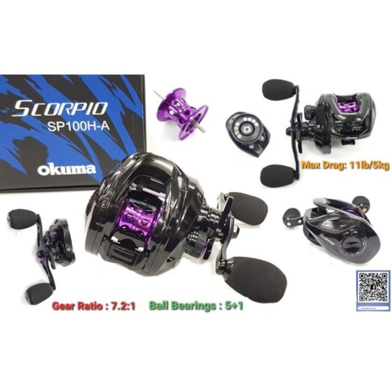 Okuma Scorpio SP100H-A | Shopee Thailand