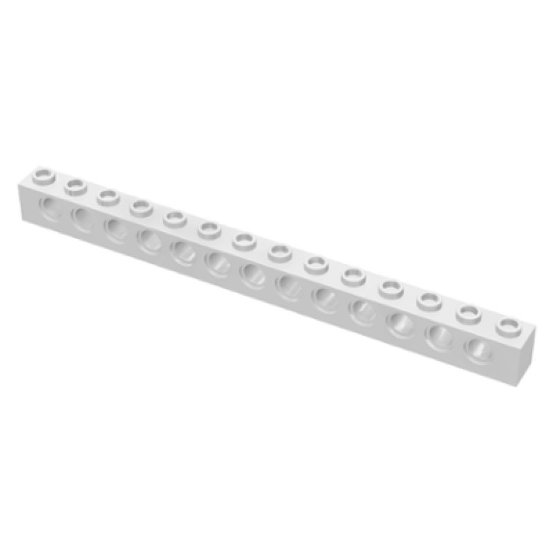 Lego Technic part (ชิ้นส่วนเลโก้) No.32018 Brick 1 x 14 with Holes ...